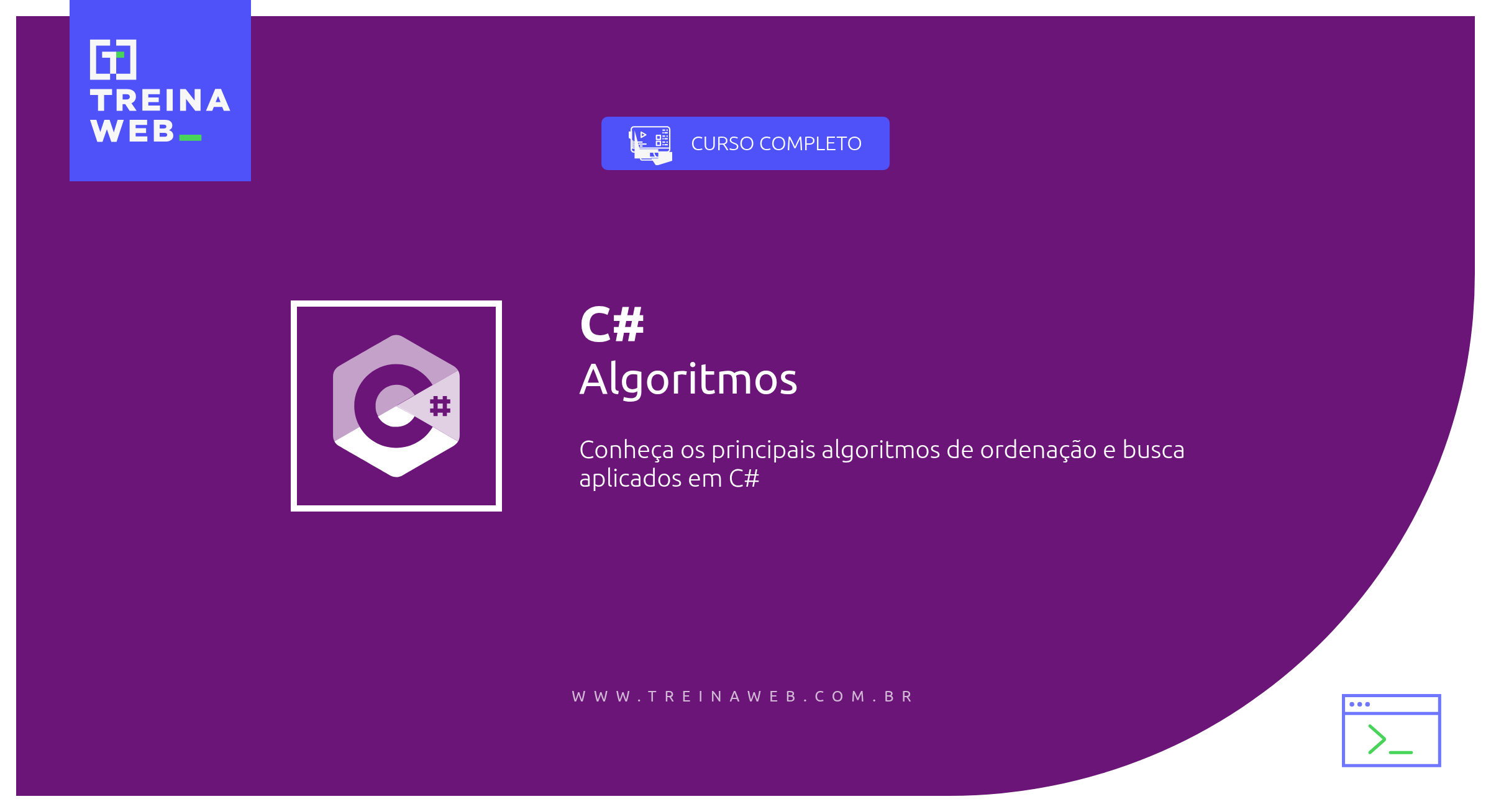 Curso de C# - Algoritmos | TreinaWeb