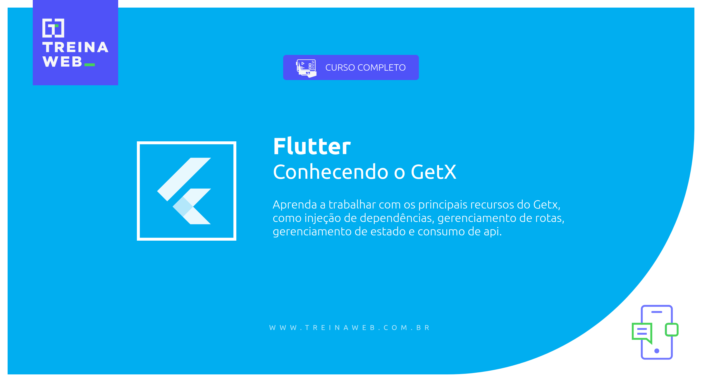 Curso de Flutter - Conhecendo o GetX | TreinaWeb