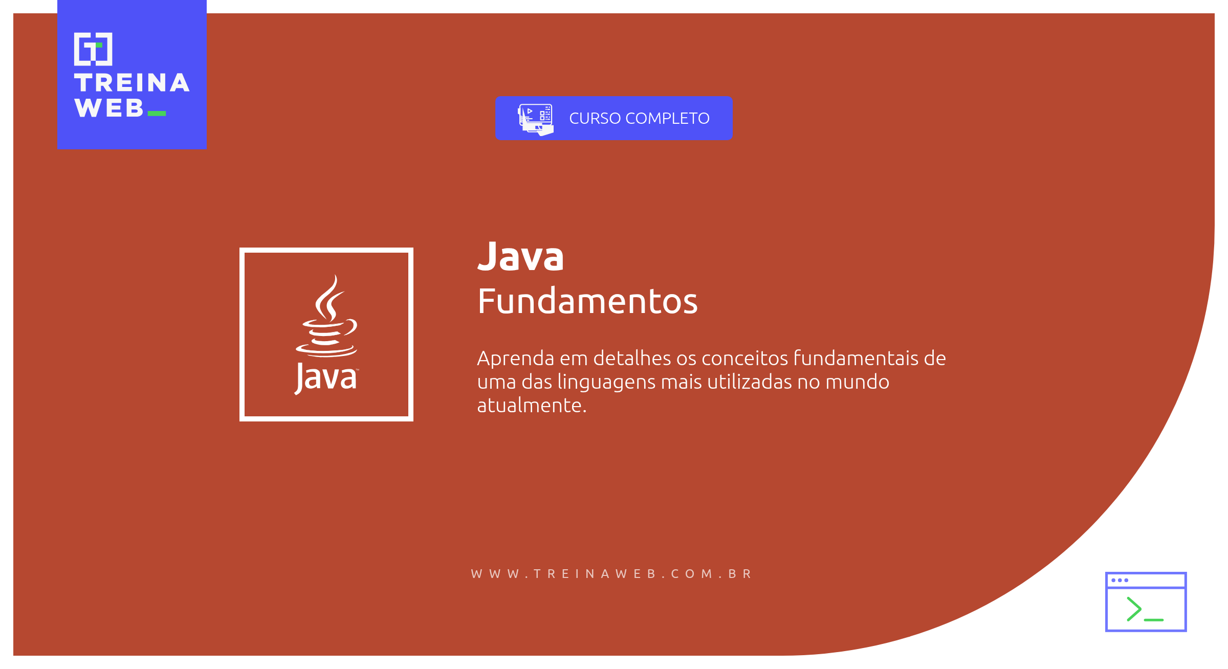 Curso de Java - Fundamentos | TreinaWeb