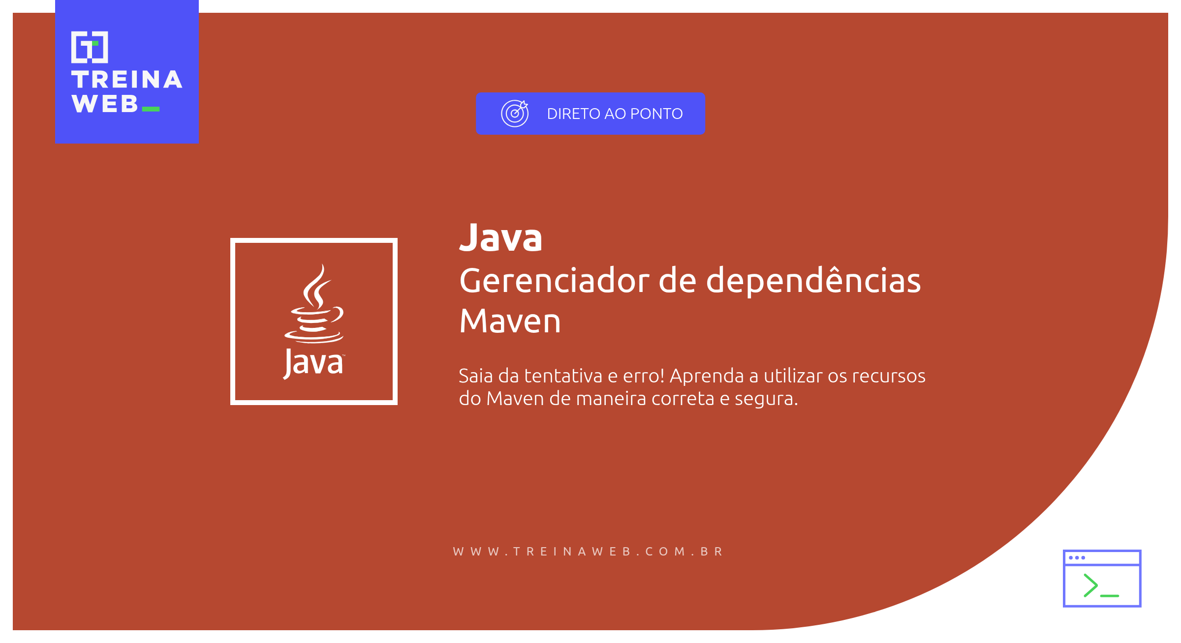 Direto ao Ponto - Java - Gerenciador de dependências Maven | TreinaWeb