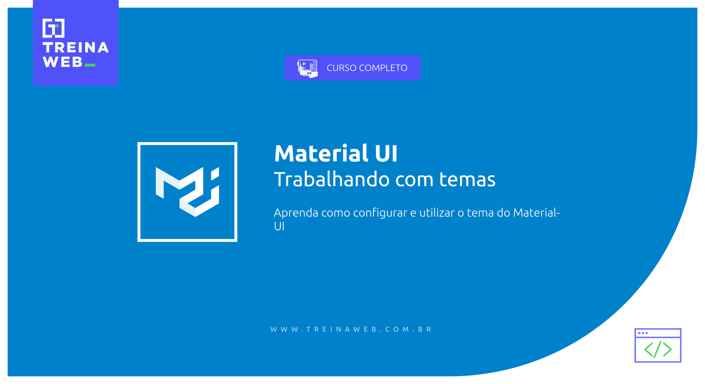 Curso de Material UI - Trabalhando com temas | TreinaWeb