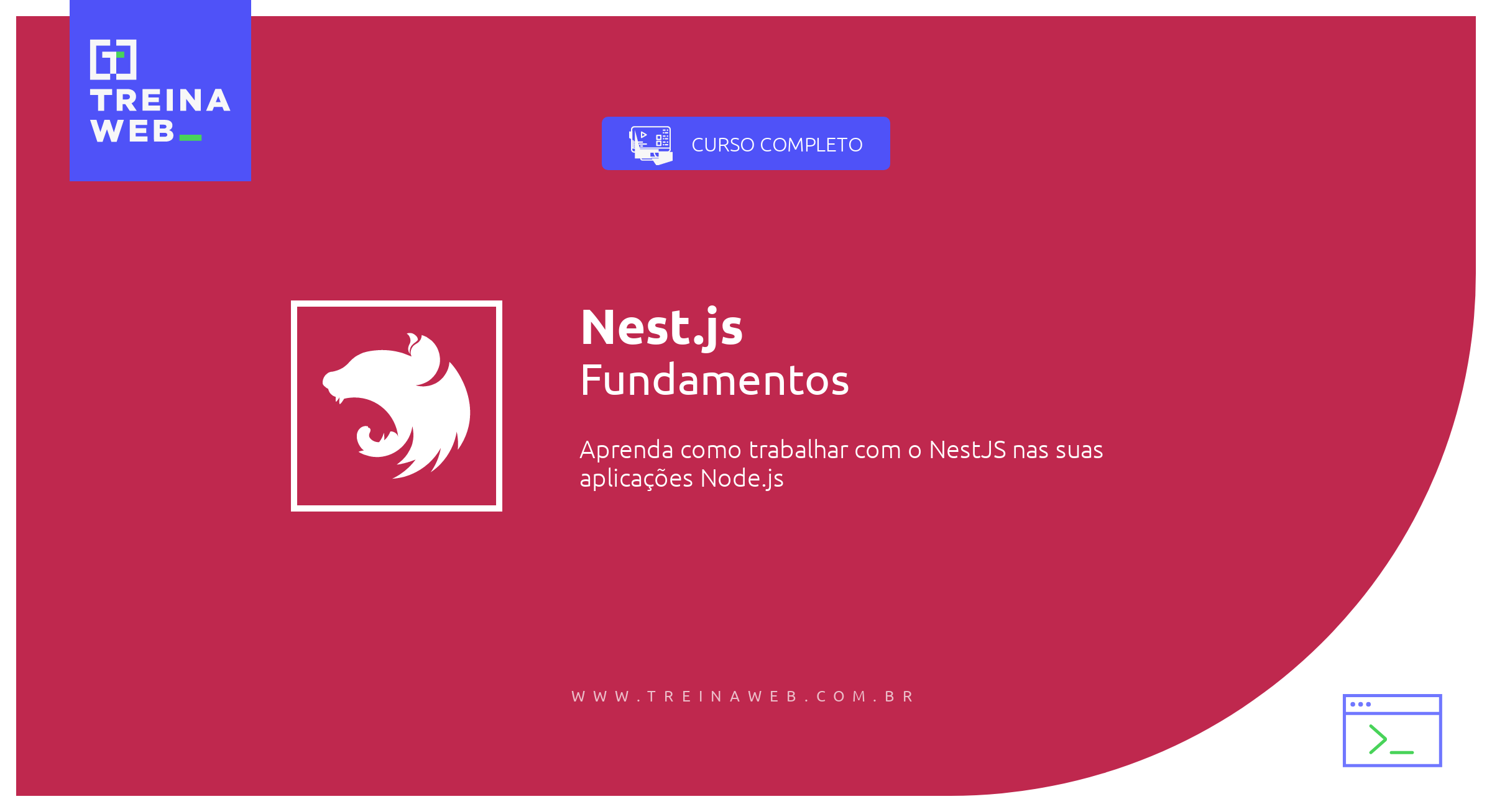 Curso de Nest.js - Fundamentos | TreinaWeb Curso de Nest.js - Fundamentos | TreinaWeb