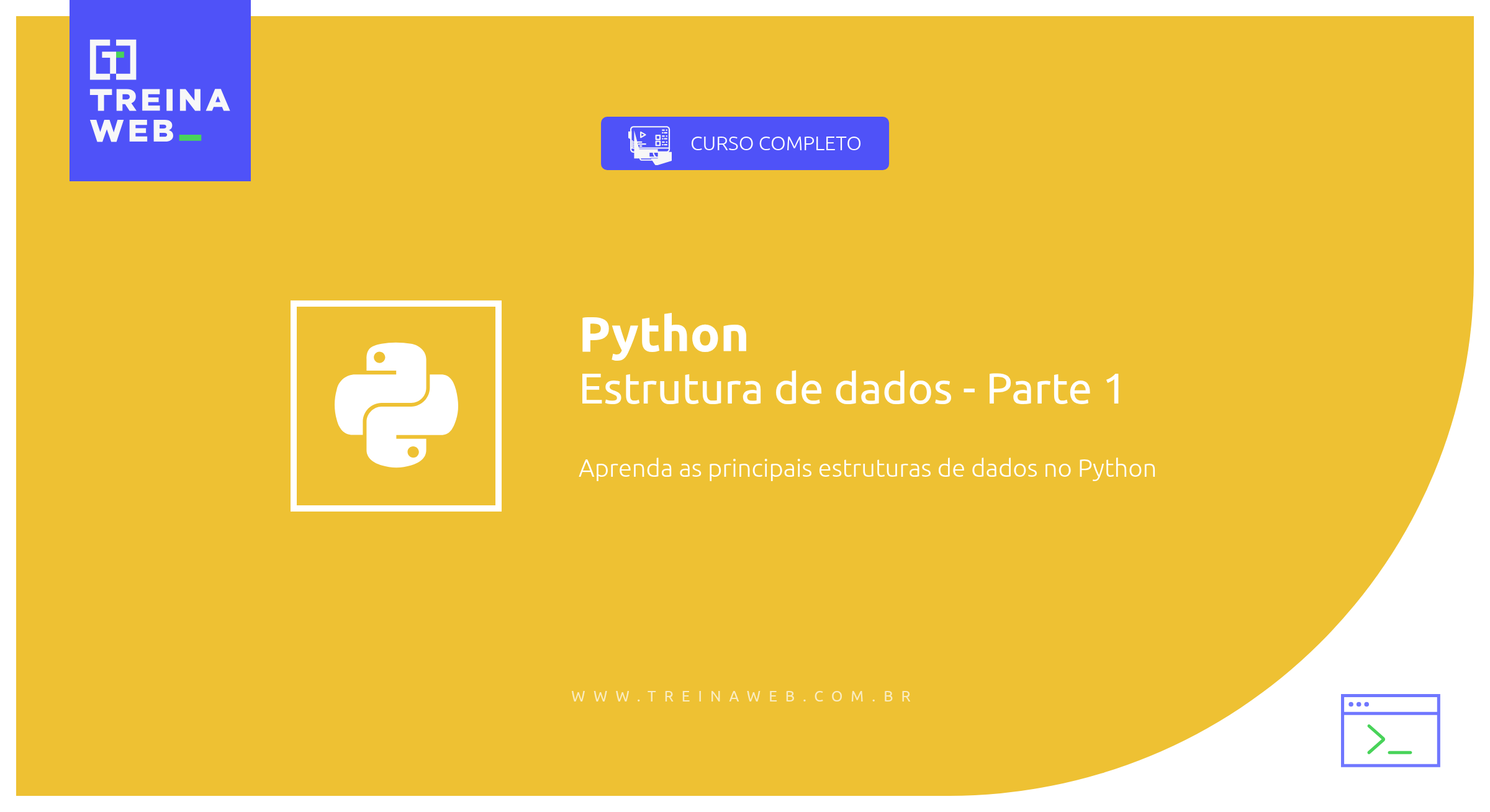 Curso de Python - Estrutura de dados - Parte 1 | TreinaWeb