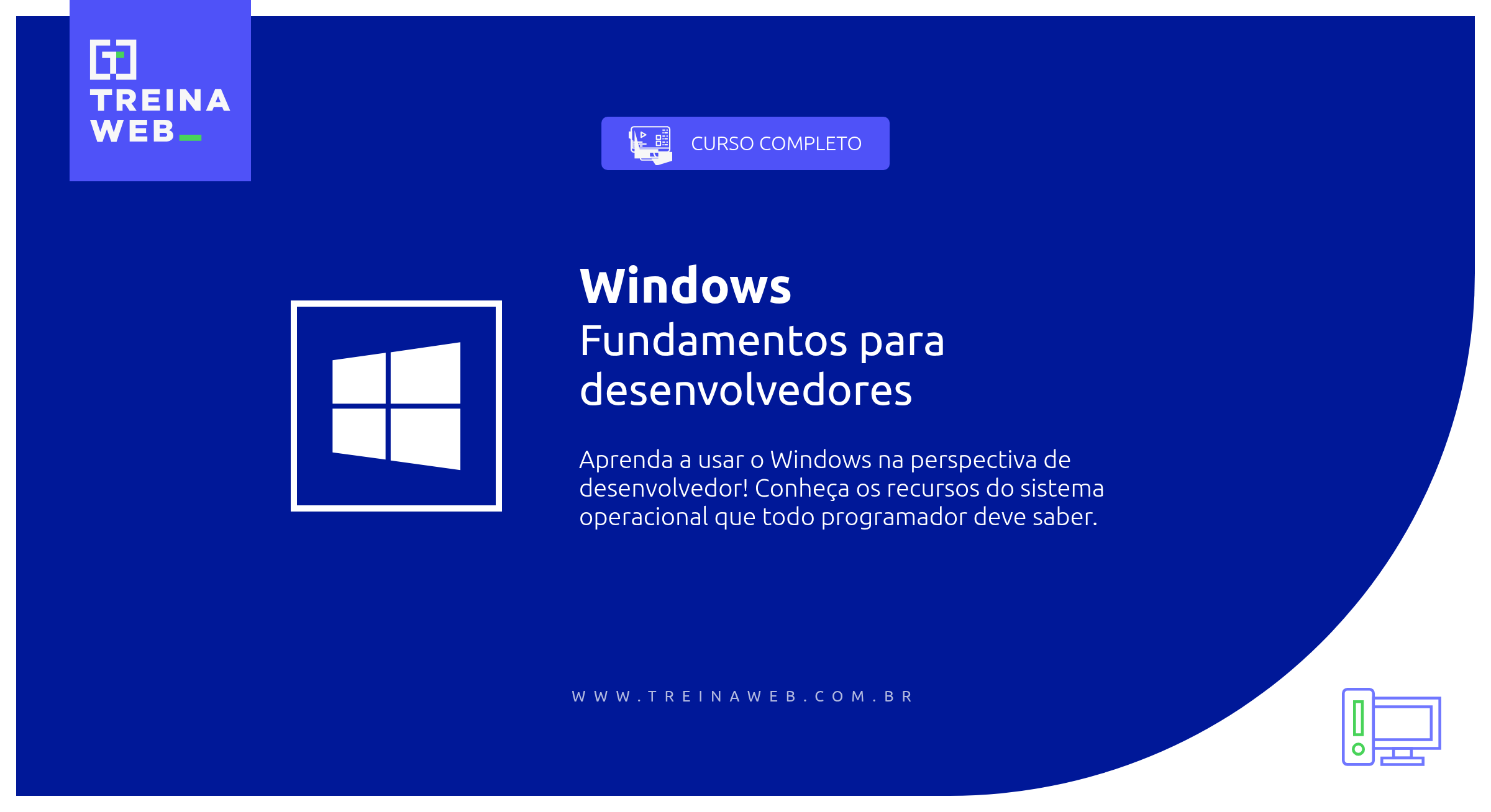 Curso de Windows - Fundamentos para desenvolvedores | TreinaWeb